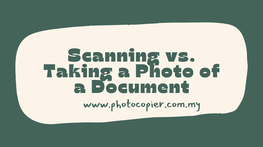 Scanning vs. Taking a Photo of a Document - Rental or Purchase Ricoh ...