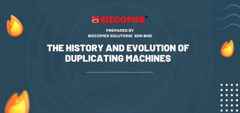 The History and Evolution of Duplicating Machines - Photocopier.com.my ...